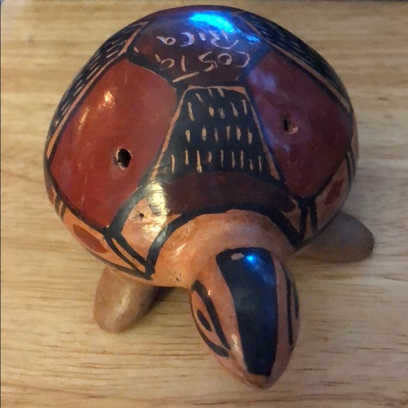 Accents | Ceramic Turtle Ocarina Whistle Flute | Poshmark